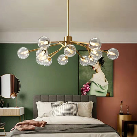 2021 Molecular Chandeliers Lamp Lighting Fixture For Living Room ...
